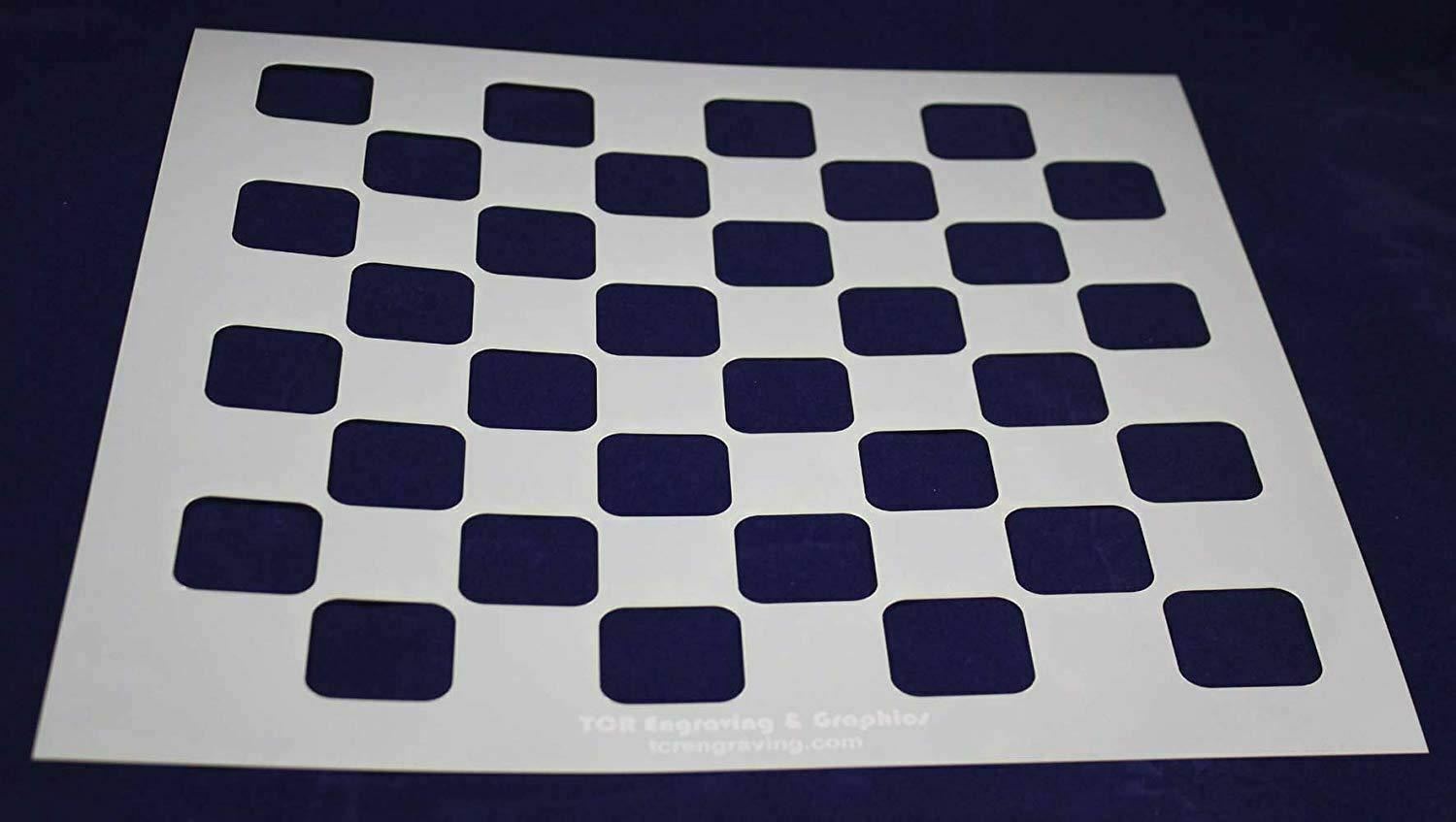 Chess/Checkerboard Stencil 14 Mil -15" X 15" - Painting /Crafts ...