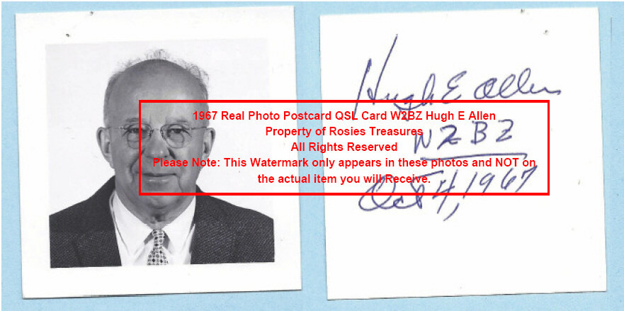 1967 Vintage Photographs Hugh E Allen Haddon Heights, NJ Ham Radio Oper ...
