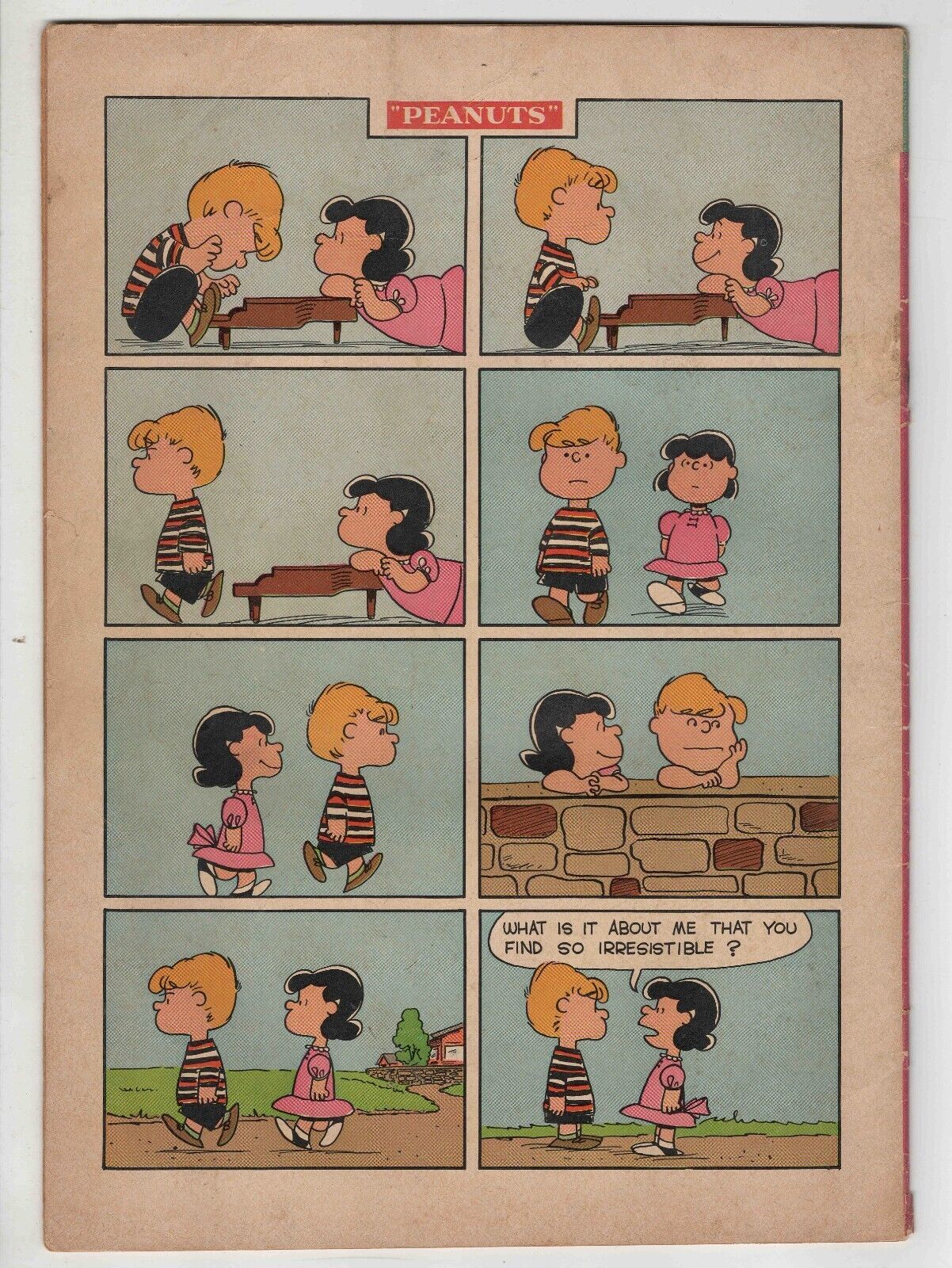 Four Color #1015 VINTAGE 1959 Dell Comics Peanuts Snoopy Charlie Brown ...