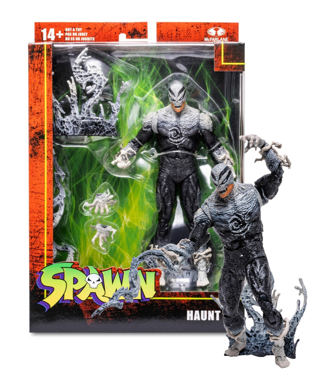 McFarlane Toys Spawn Haunt 7" Action Figure with Accessories New in Box ...