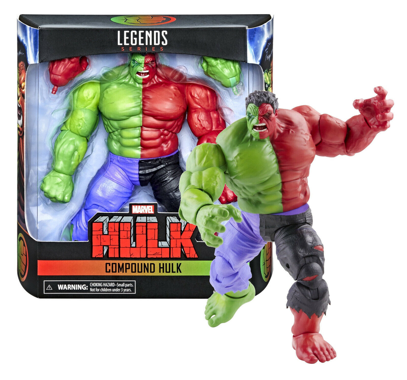 Marvel Legends Series Compound Hulk 8" Figure New in Box - Action Figures