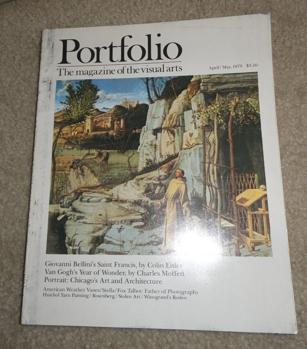 Vintage April/May 1979 Portfolio Visual Arts Magazine - Magazines