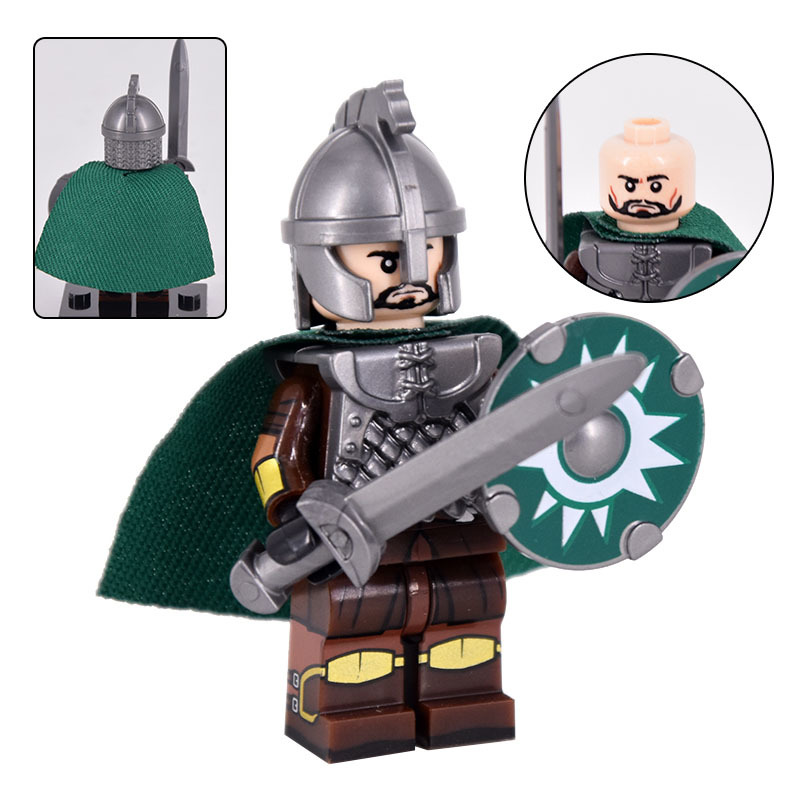 LOTR Rohan Royal Guards Sword Infantry Army Set 21 Minifigures Lot ...