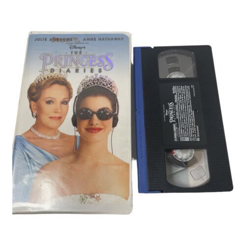 The Princess Diaries (VHS, 2001) Clamshell Case Movie Film Walt Disney ...