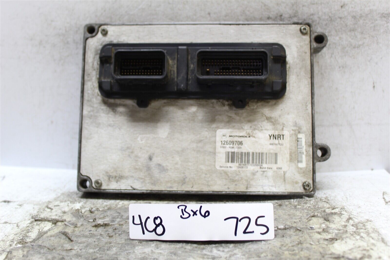 2007 Saturn Vue 3.5L Engine Control Unit ECU 12608172 Module 725 4C8 B6 ...