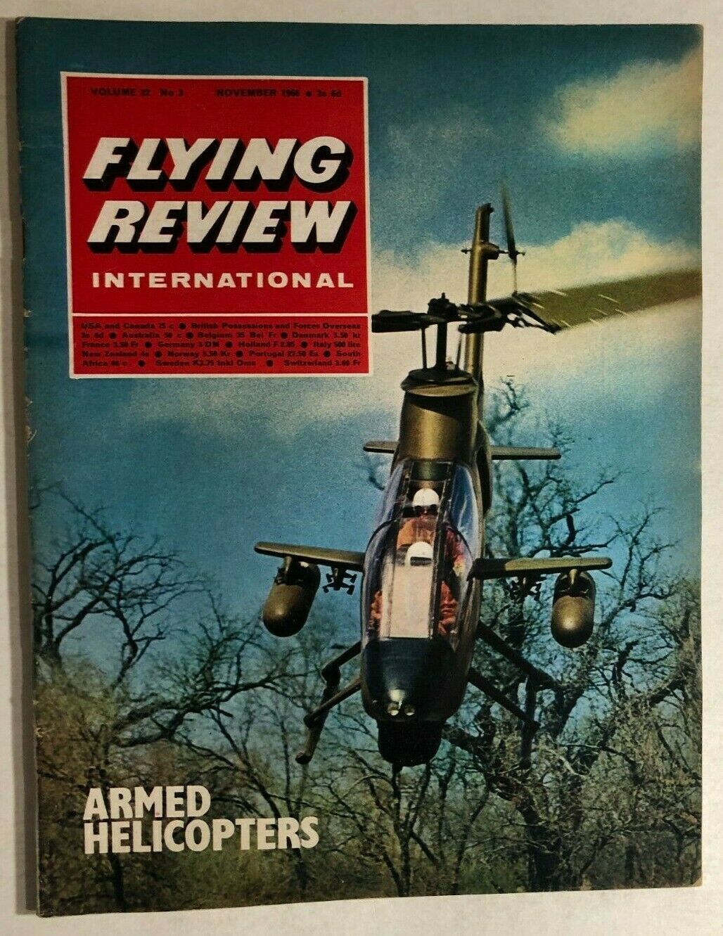 FLYING REVIEW INTERNATIONAL British aviation magazine November 1966 ...