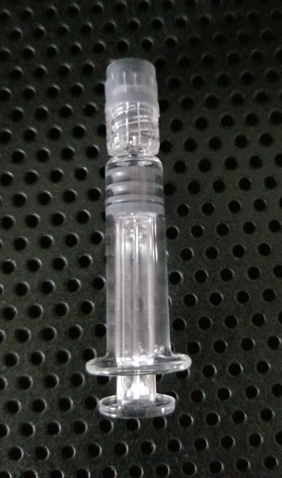 PYREX 1pk Glass syringe Borosilicate 1ml graduated LUER LOCK storage ...