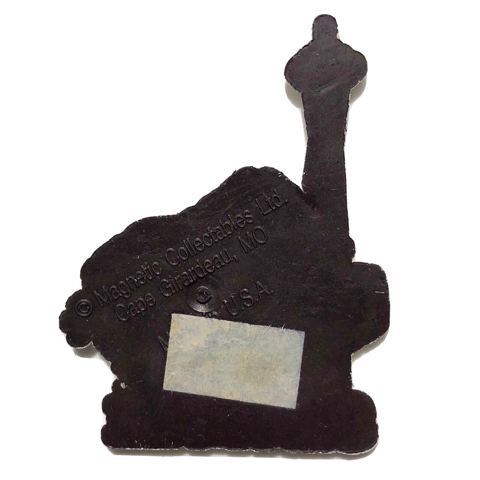 Seattle WA souvenir fridge magnet Space Needle Monorail vintage rubber ...