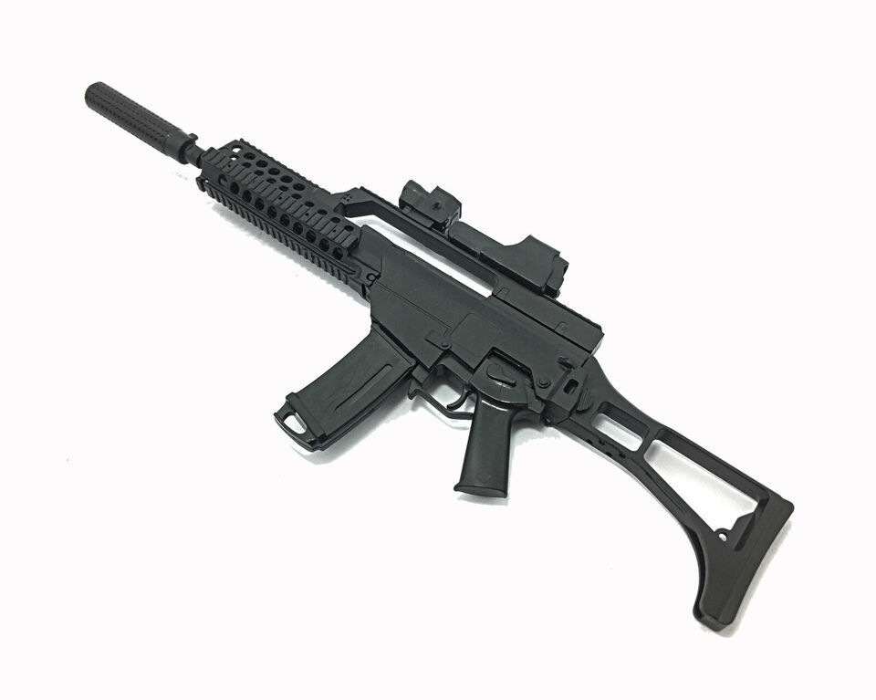 1/6 Scale G36 Heckler & Koch Assault Rifle German Toys Gun Model Action ...