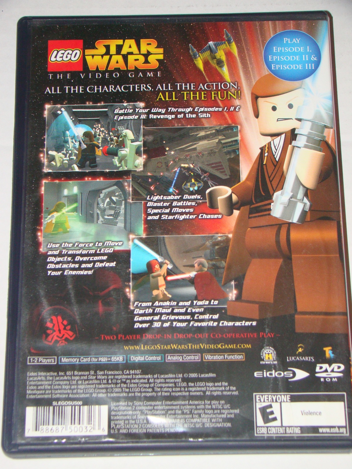 Playstation 2 - LEGO STAR WARS - THE VIDEO GAME (Complete with ...