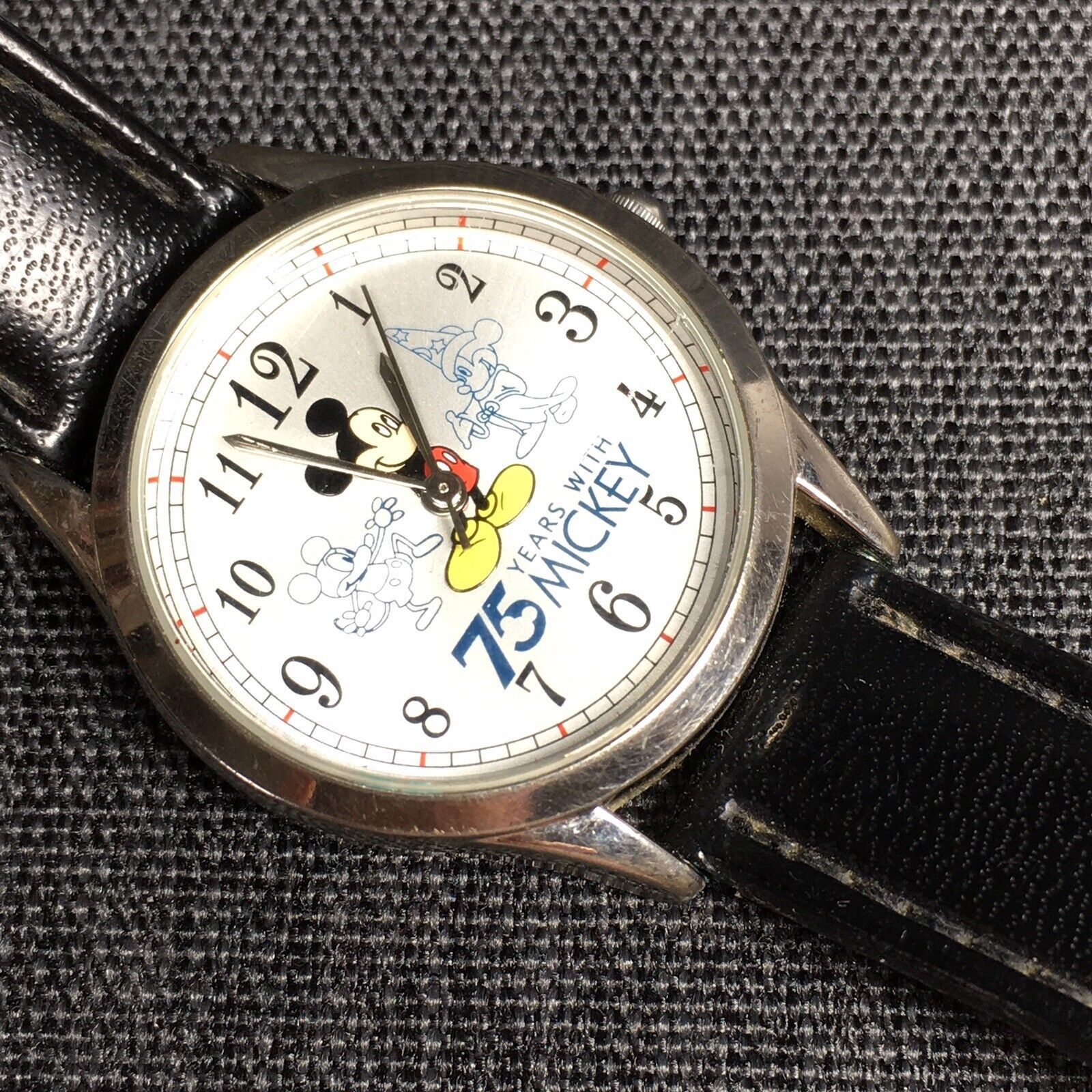 Mickey Mouse Watch 75th Anniversary 2003 Disney 75 Years with Mickey ...