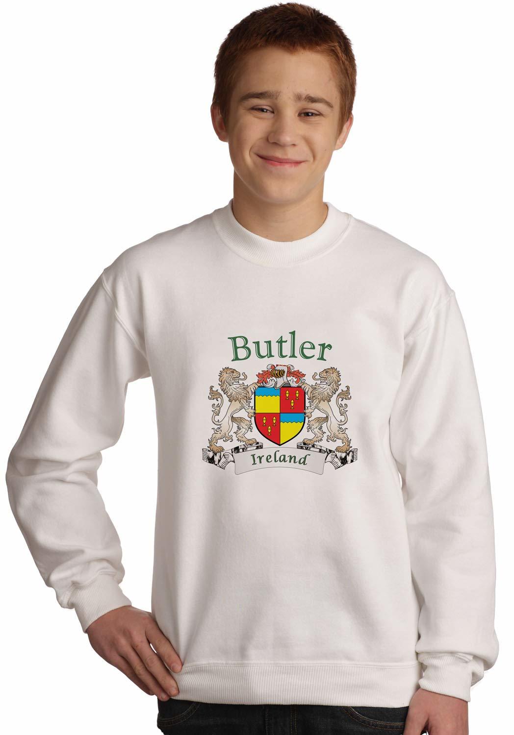 Butler Irish coat of arms Sweatshirt in White - Fashion