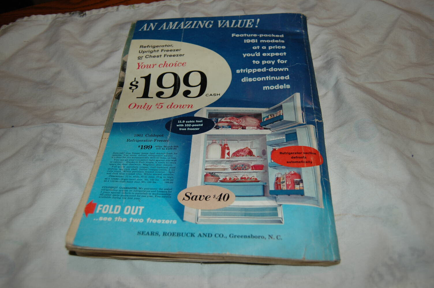 Vintage 1961 Sears Winter Sale Catalog and 50 similar items