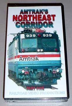 AMTRAK'S NORTHEAST CORRIDOR SEALED VHS VIDEO - Part 5 - VHS Tapes