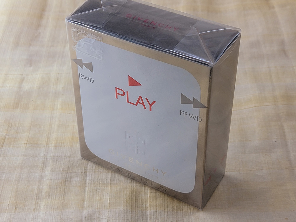 Givenchy Play for men EDT Spray 50 ml - Rare Vintage Original Bottle ...