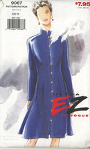 Vogue Pattern 9087 Misses Dress Size 6-8-10 - Sewing