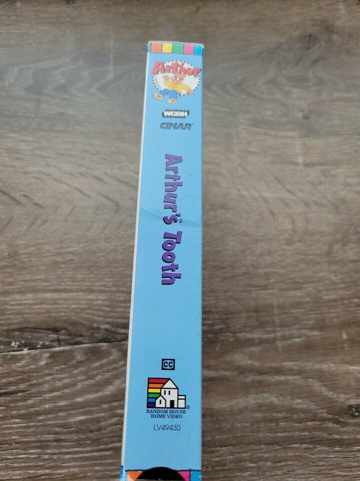Arthur - Arthurs Tooth + Sick as a Dog VHS 1998 Animated Childrens ...