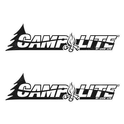 Camp Lite By Livin' Lite RV Decals (Set Of 2) – OEM New Oracle - Other ...