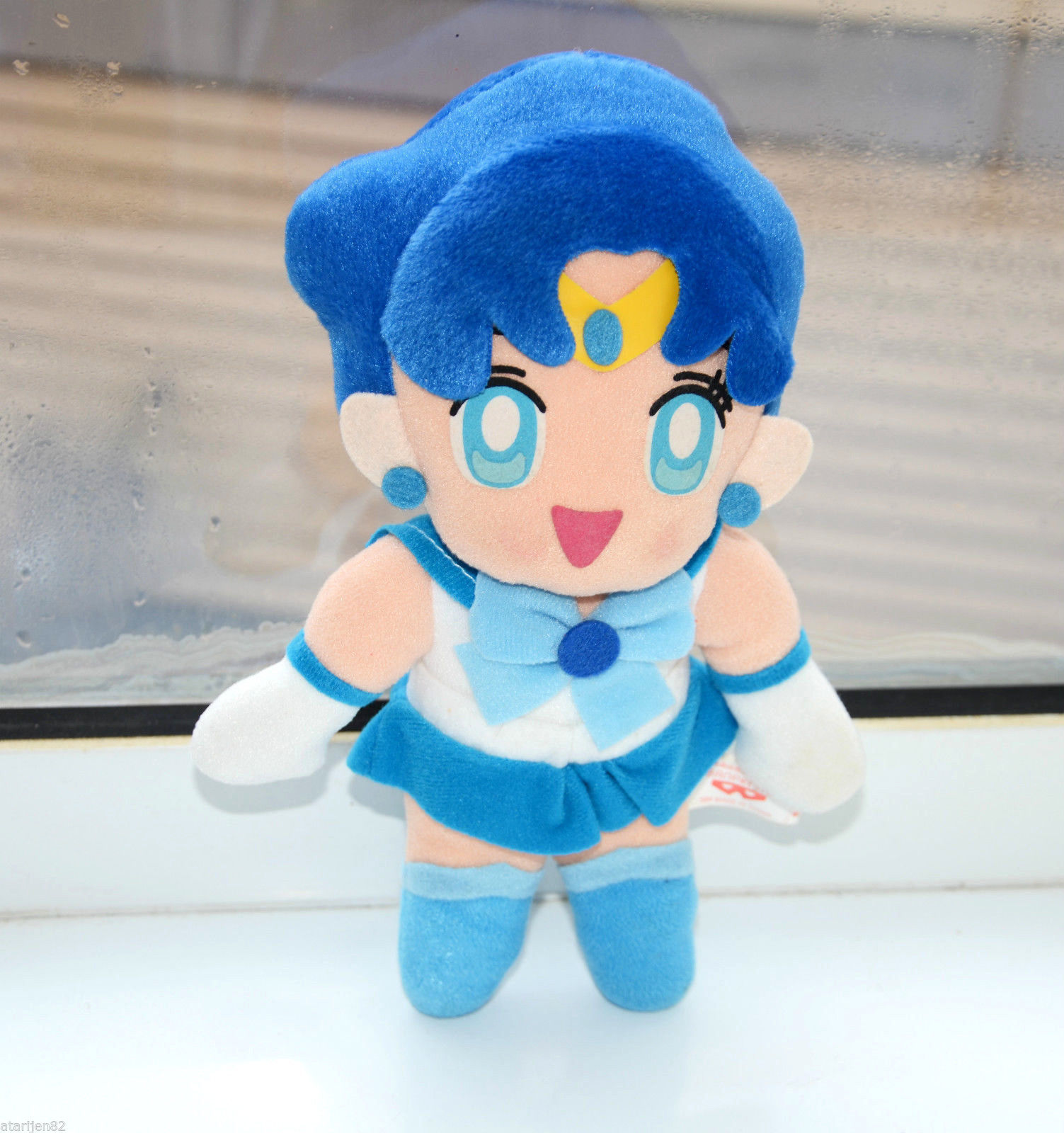 Sailor Mercury plush Sailor Moon stuffed toy Banpresto japan 1994 ...