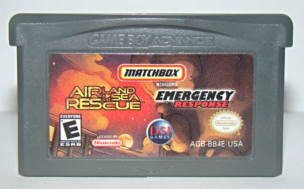 Nintendo Gameboy Advance - AIR LAND SEA RESCUE / EMERGENCY RESPONSE ...