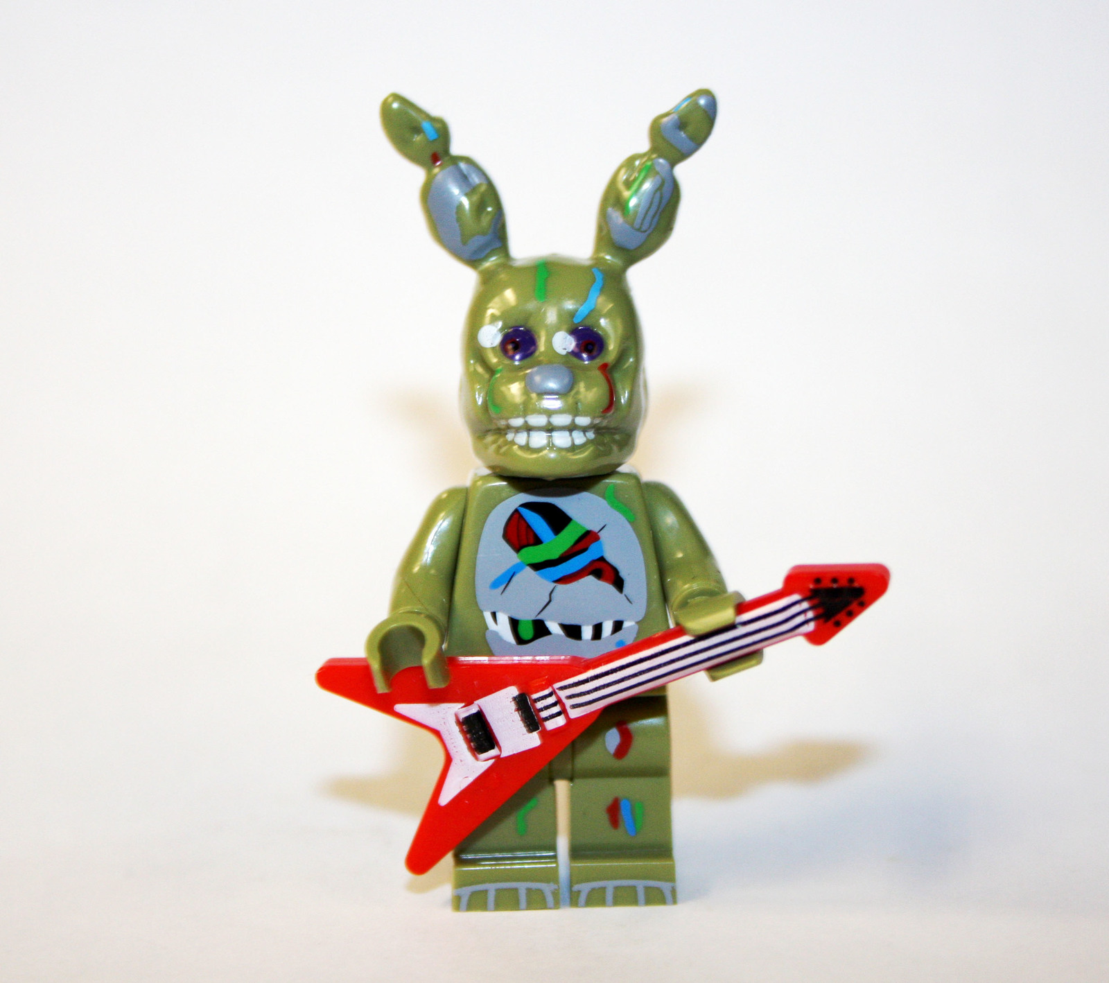 Springtrap Bunny with guitar Five Nights at Freddy's Video Game ...