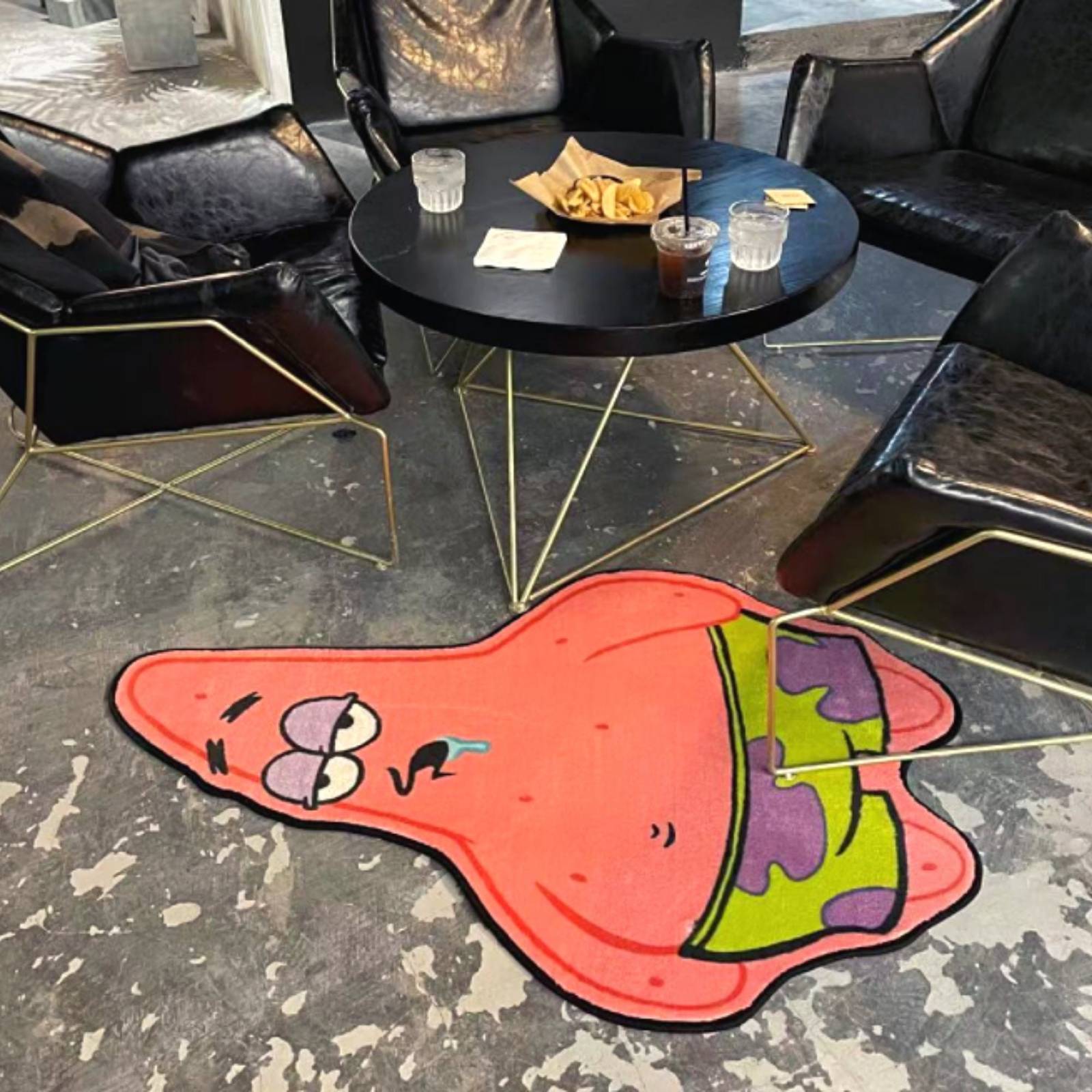 SpongeBob SquarePants rugs, cartoon Anime Patrick Star rugs, kawaii ...