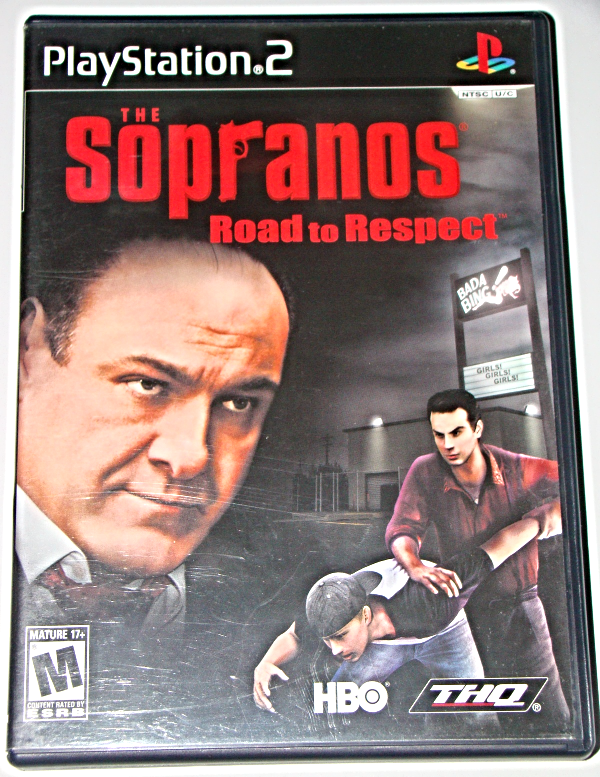 Playstation 2 - The Sopranos Road to Respect (Game and Manual) - Video Games