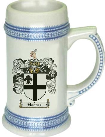 Hadock Coat of Arms Stein / Family Crest Tankard Mug - Coat of Arms