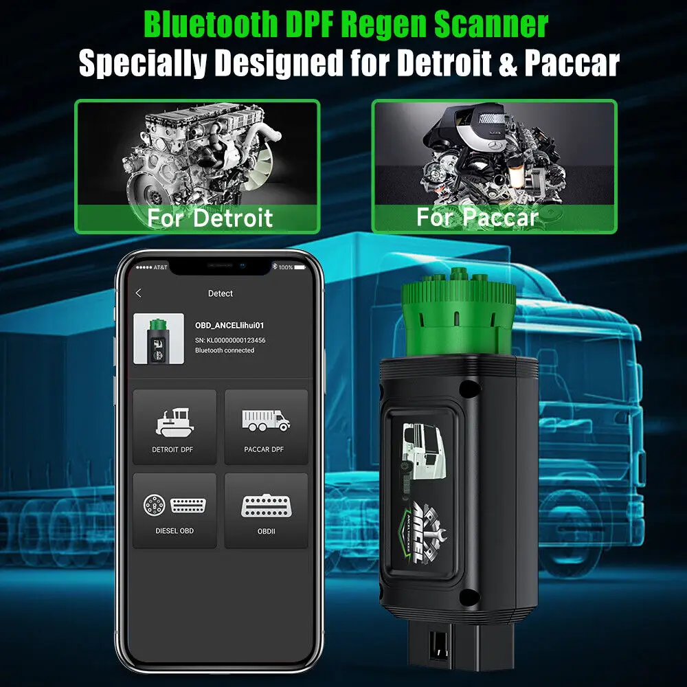 ANCEL HD110 Bluetooth Heavy Duty Truck and 50 similar items