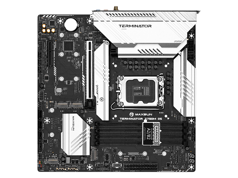 Maxsun MS-Terminator Z790M D5 WIFI LGA 1700 DDR5 128GB Micro ATX ...