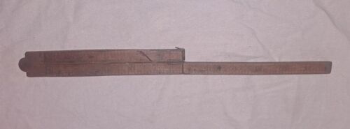 Vintage STANLEY RULE & LEVEL CO No. 62 Folding 24" Brass & Boxwood ...