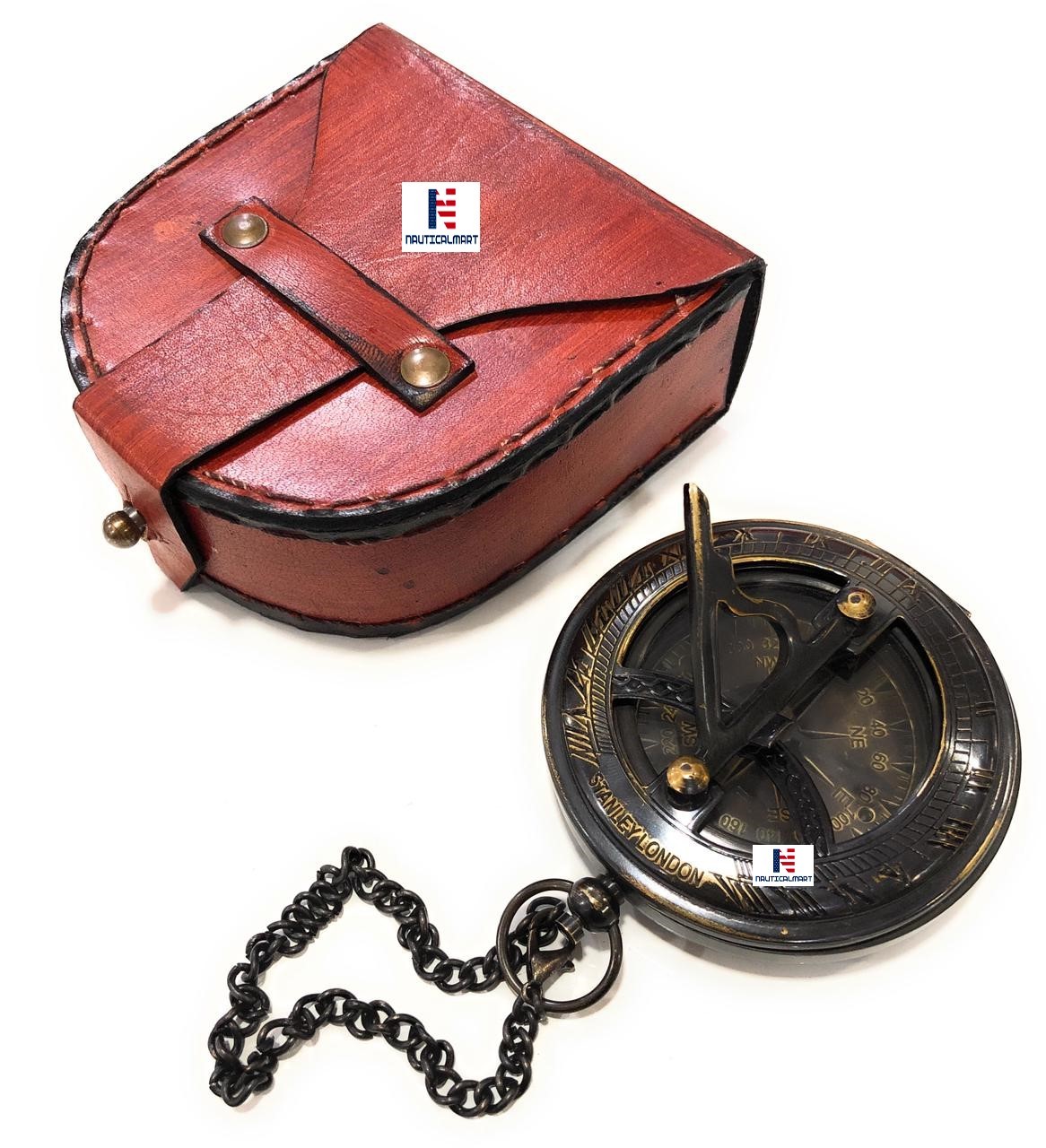 Sundial Compass for Dad Compass Personalized Compass Engrave Antique ...