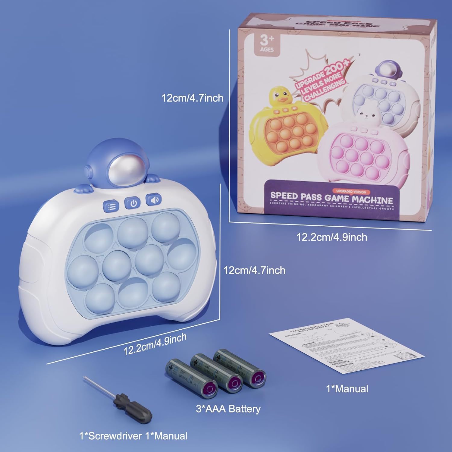 Light up Games for Kids Fast Push Pop Game for Adults Autism Sensory ...