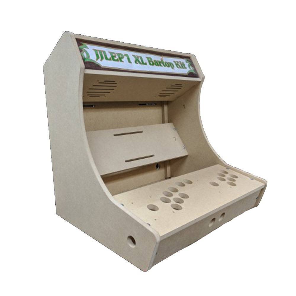 LVL23 Easy to Assemble 2 Player bartop / tabletop arcade cabinet kit w ...