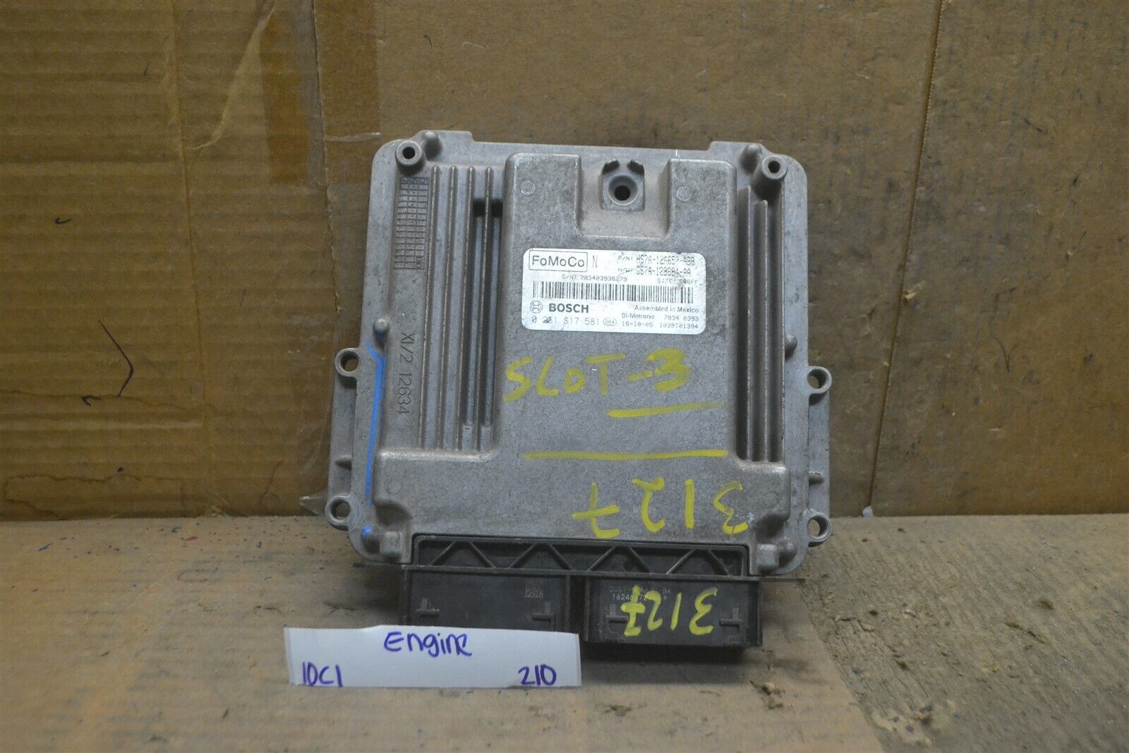 17-18 Ford Fusion 1.5L AT Engine Control Unit ECU HS7A12A650ABB Module ...