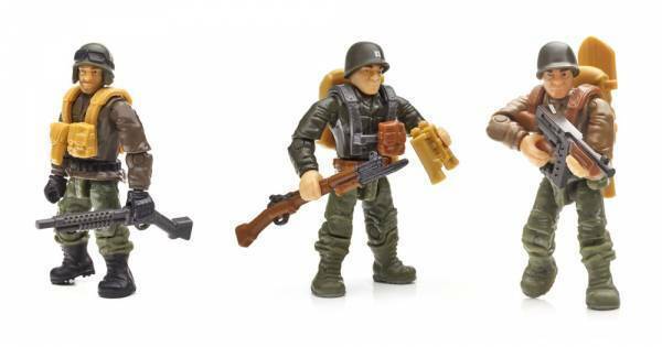 Mega Construx Bloks Call of Duty Legends: Battle Tank Sherman Figures ...