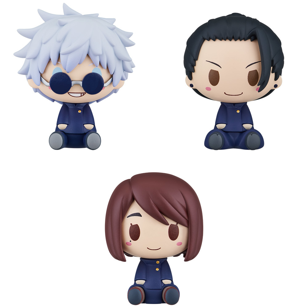 Satoru Suguru Geto Shoko Chokokko Figure Set Ichiban Kuji Jujutsu ...
