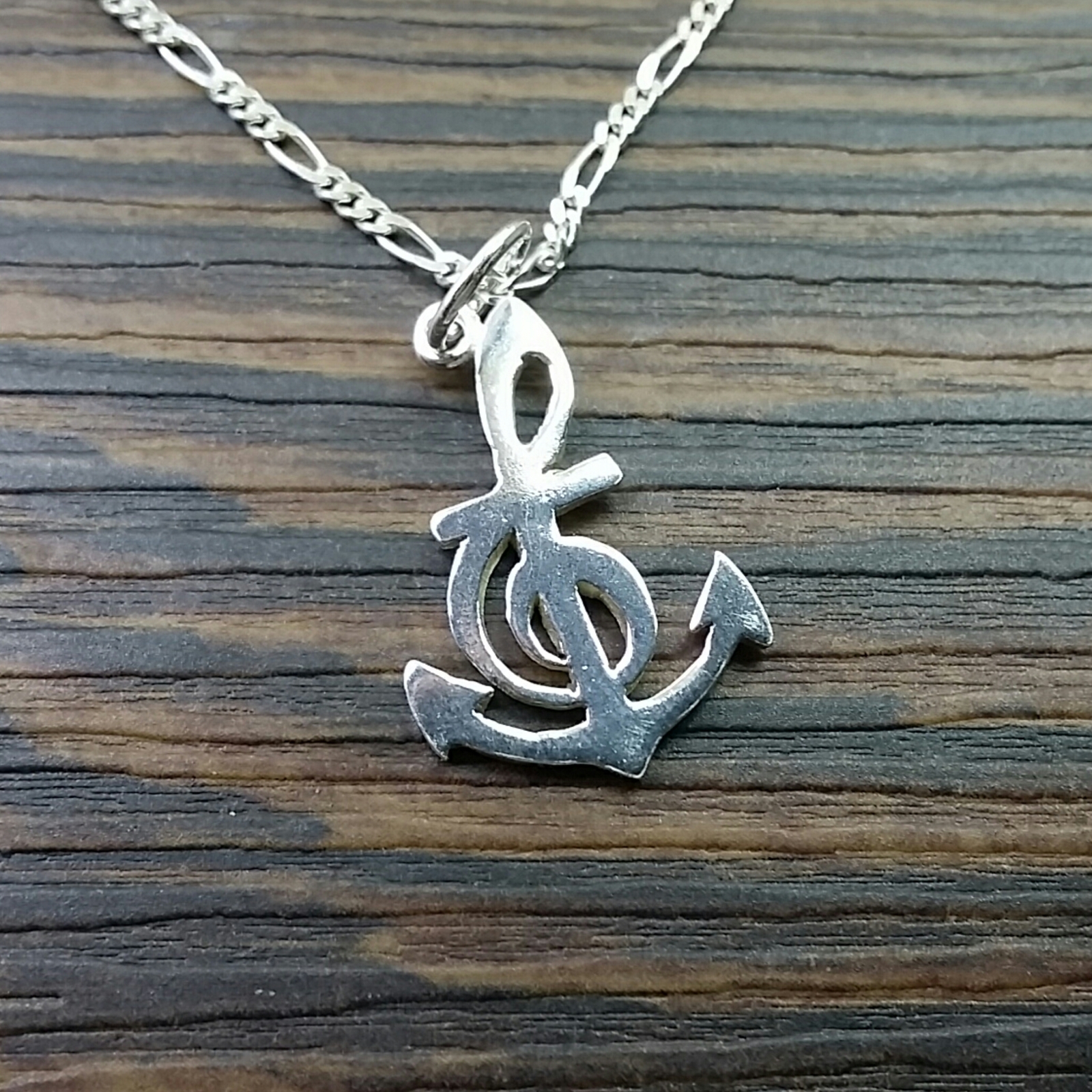 Sterling Silver - Music - Anchor - G-clef -Treble Clef - Faith Anchor ...