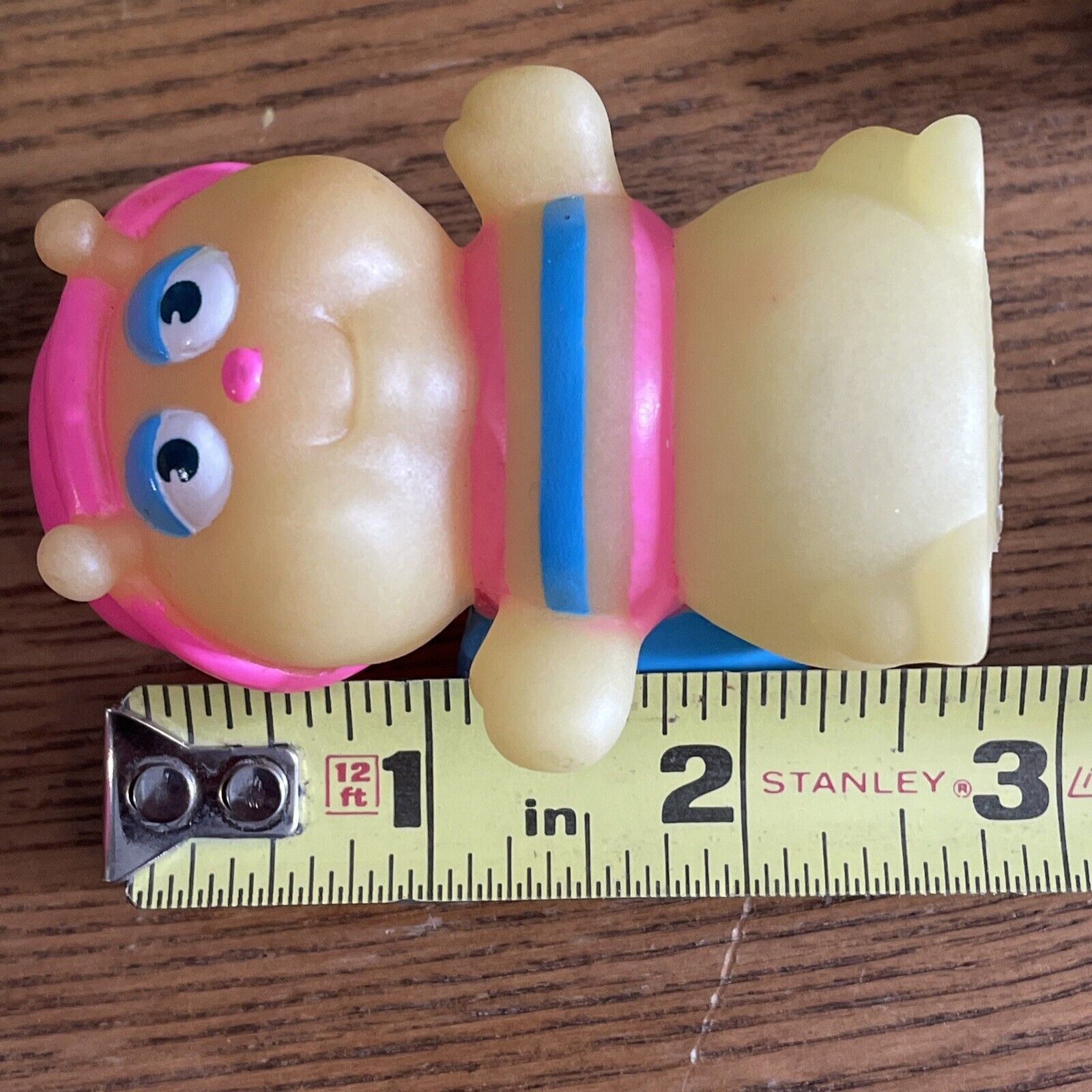 Vtg RARE Playskool 1986 GLO FRIENDS Worm Finger Puppet Figure Glow Bug ...