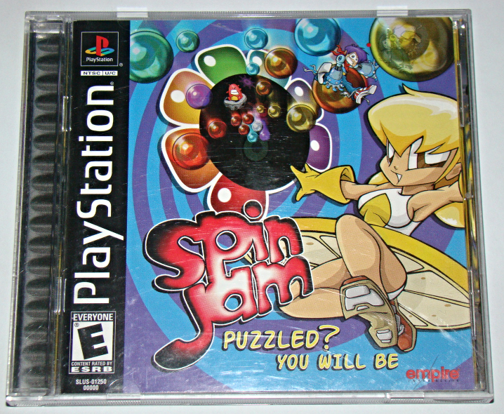 Playstation - Spin Jam PUZZLED? YOU WILL BE (Complete) - Video Games