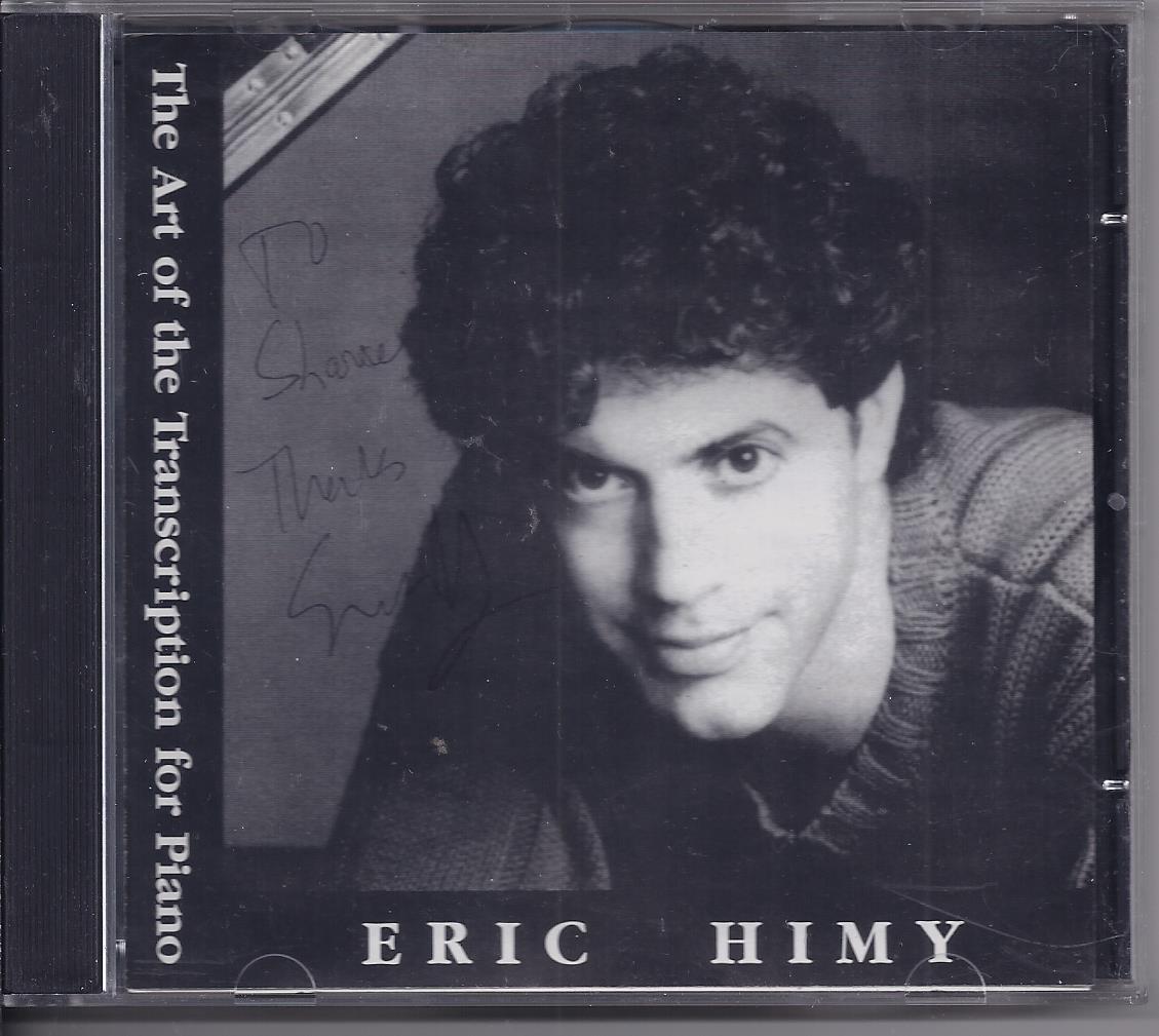 ERIC HIMY The Art of the Transcription for Piano 1992 Autographed CD - CDs