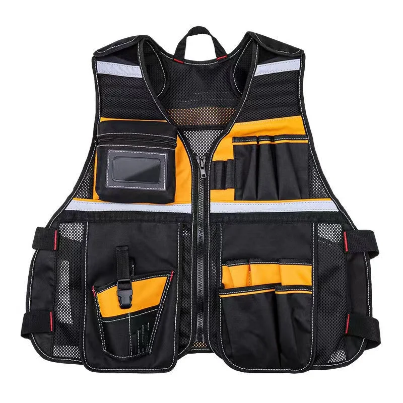 Electrician Carpenter Vest Carpenter Bags Tool Vest Fer Plumber ...