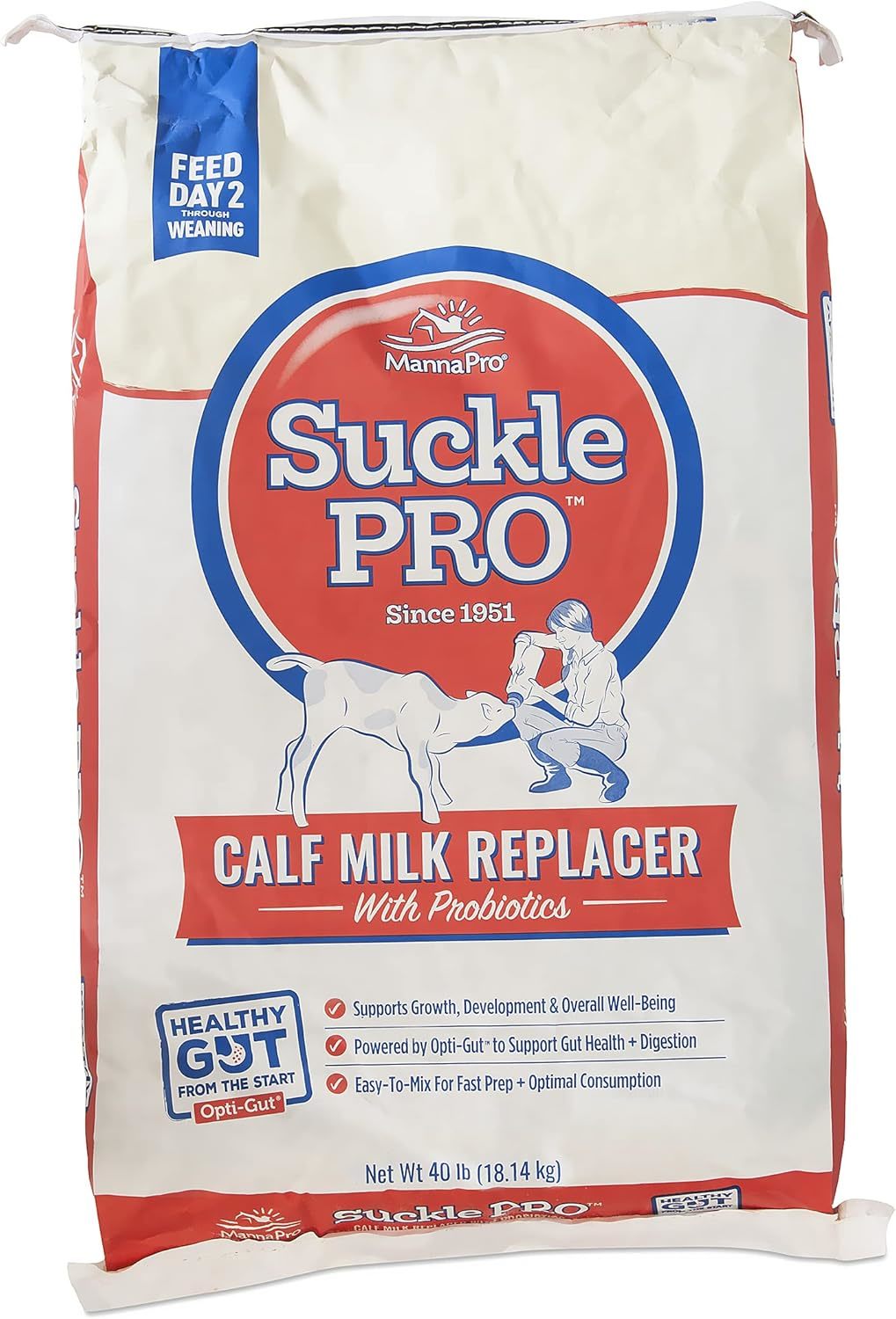 Suckle Pro Calf Milk Replacer With Probotics | Powdered Form Milk ...