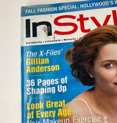 InStyle Magazine June 1998 The X-Files Gillian Anderson & Julia Roberts ...