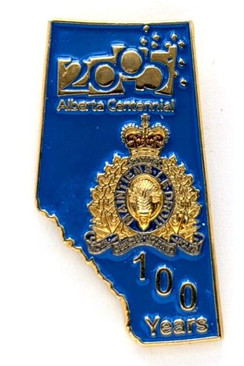 VTG 2005 Alberta Centennial RCMP Royal Canadian Mounted Police Pin ...