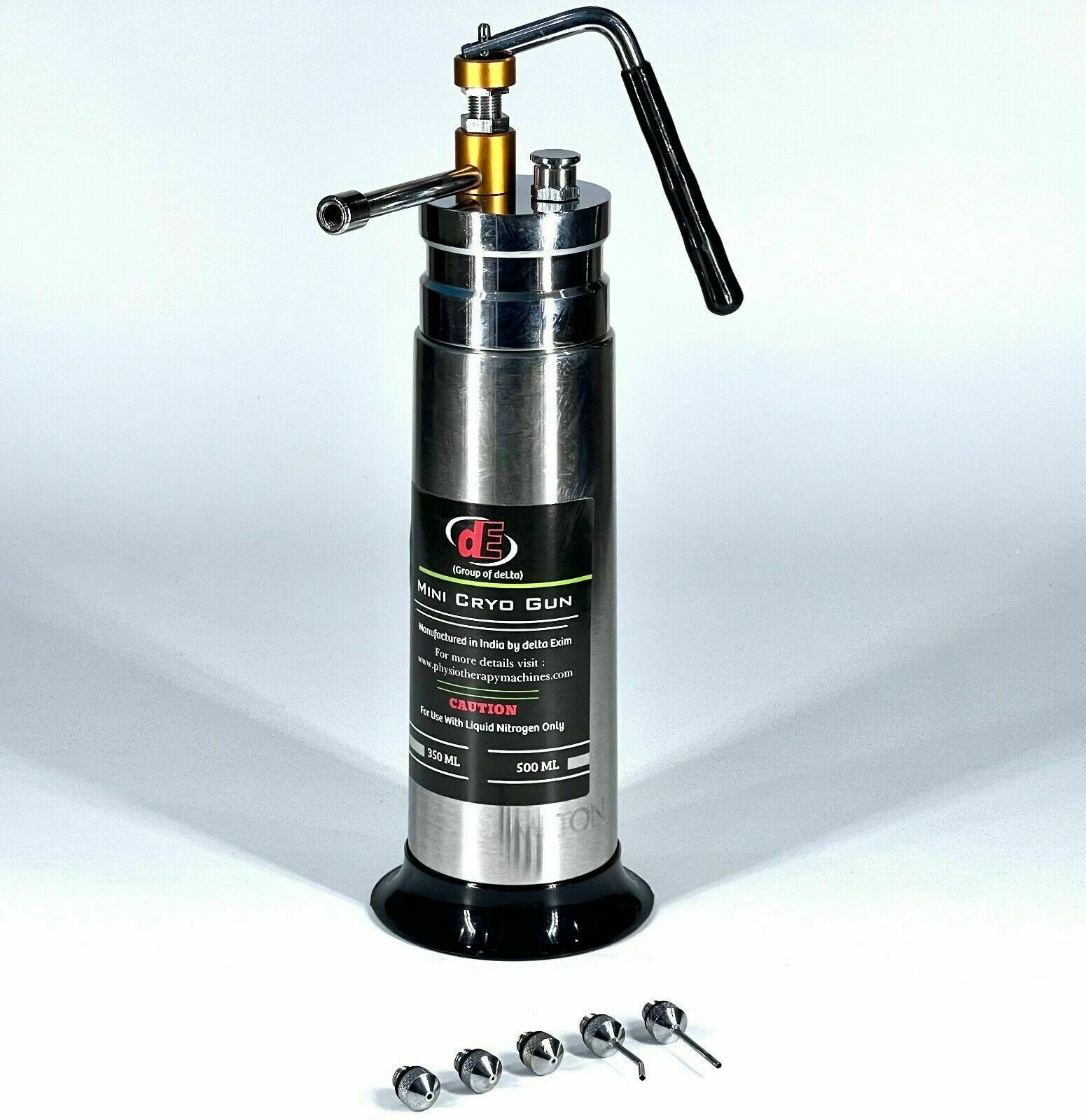 New empty Cryo can 500 ml Cryo System for Dermatology With Different ...