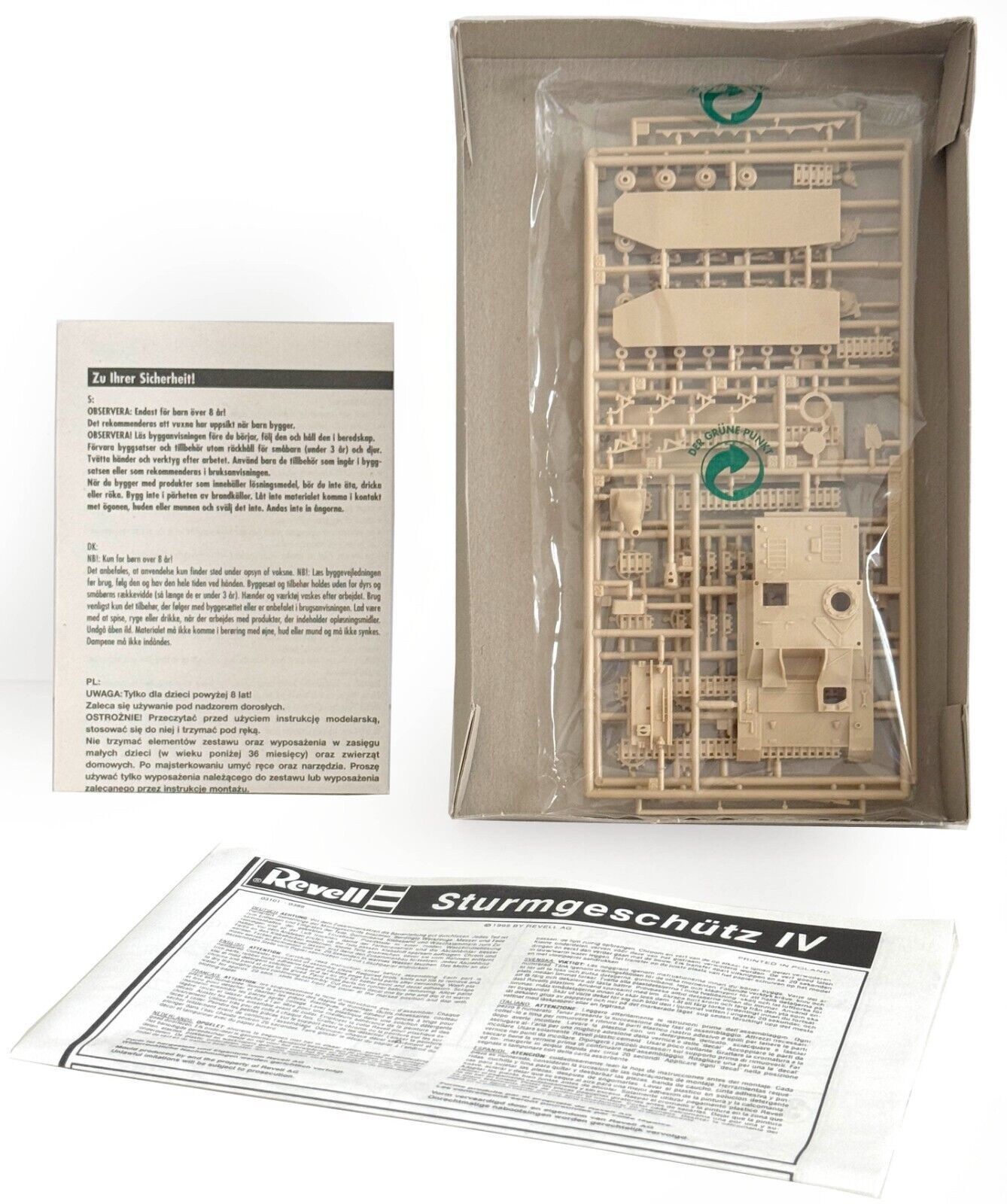 Revell 1:72 Scale "Sturmgeschutz IV" - Unbuilt Model Kit #03101 (Circa ...
