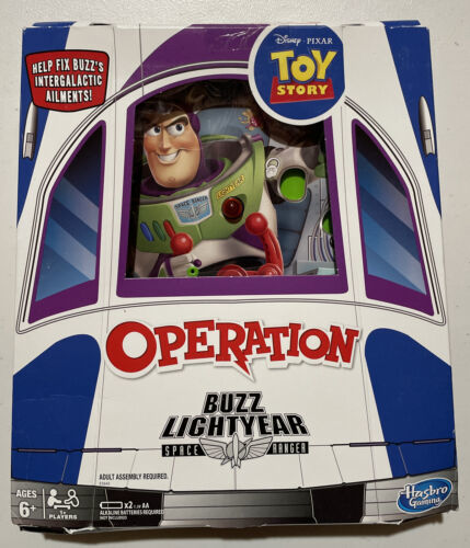 Operation: Disney/Pixar Toy Story Buzz Lightyear Board Game ...