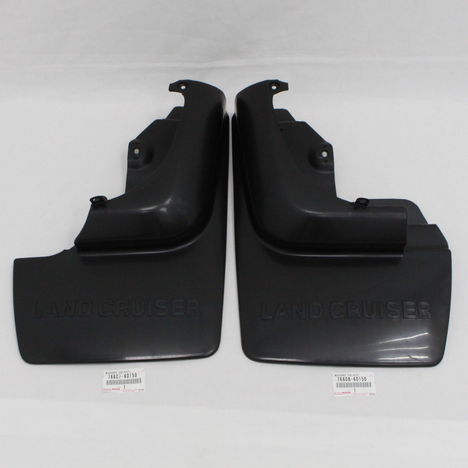 Toyota Land Cruiser FJ80 FZJ80 Rear Mud Guards Flaps Splash Rock LH RH ...