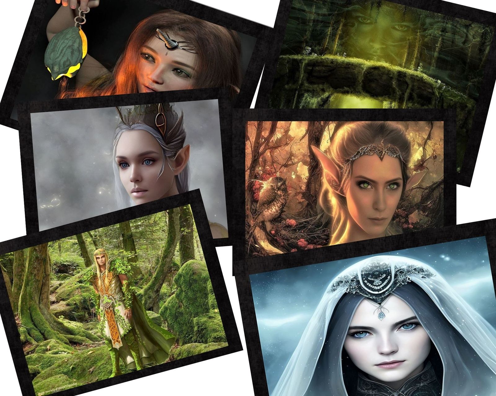 Elf Calendar 2025 Elves Calendar Forest Elf Elves Pictures Elven Magic ...